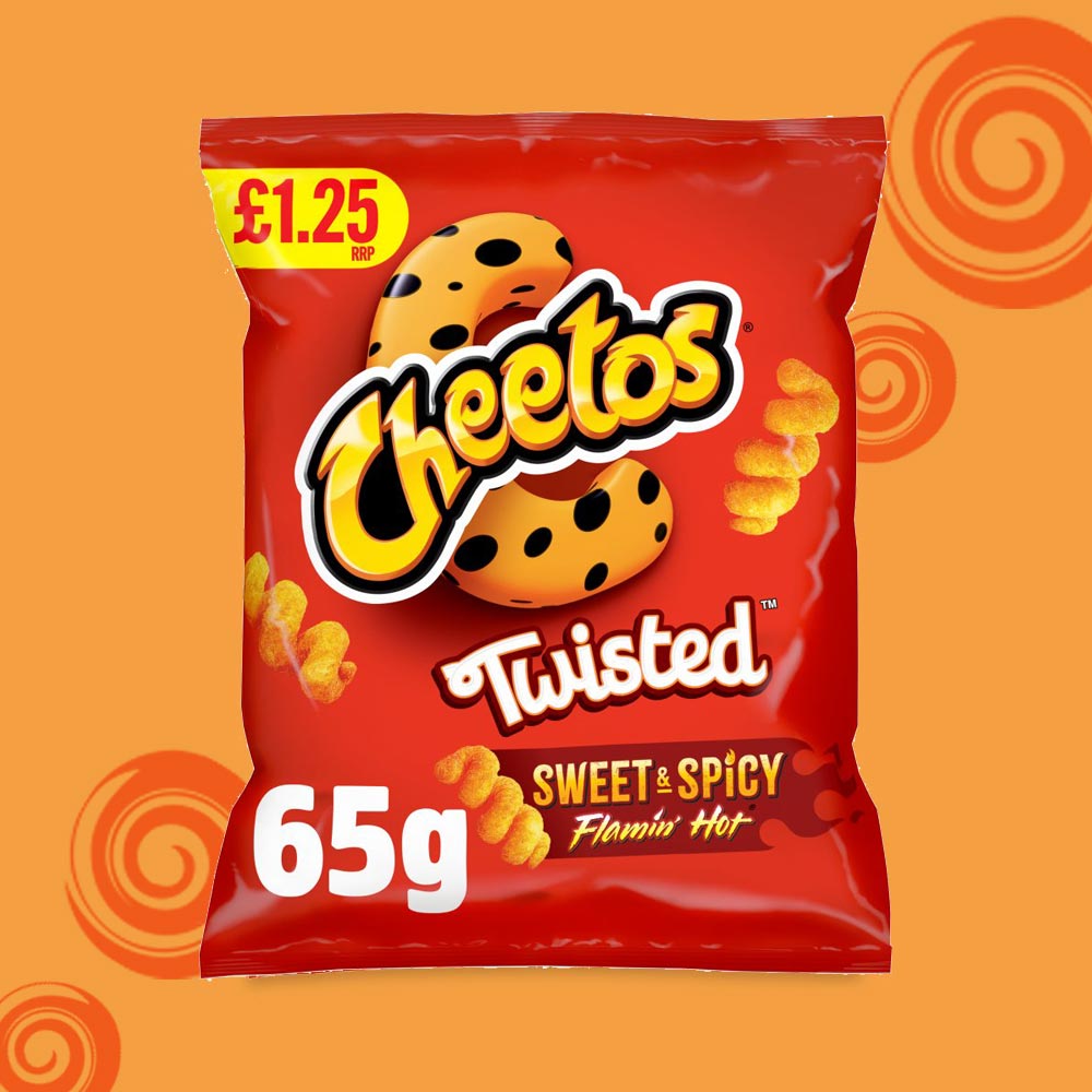 Cheetos Twisted Flamin' Hot 65g – fairwayspremier