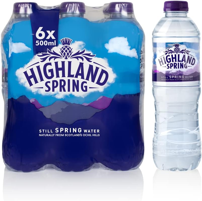 Highland Spring Still Spring Water 6 x 500ml – fairwayspremier