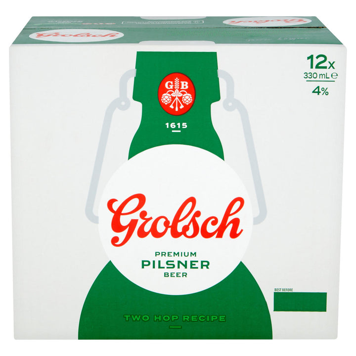 Grolsch Premium Pilsner Beer 12 x 330ml – fairwayspremier